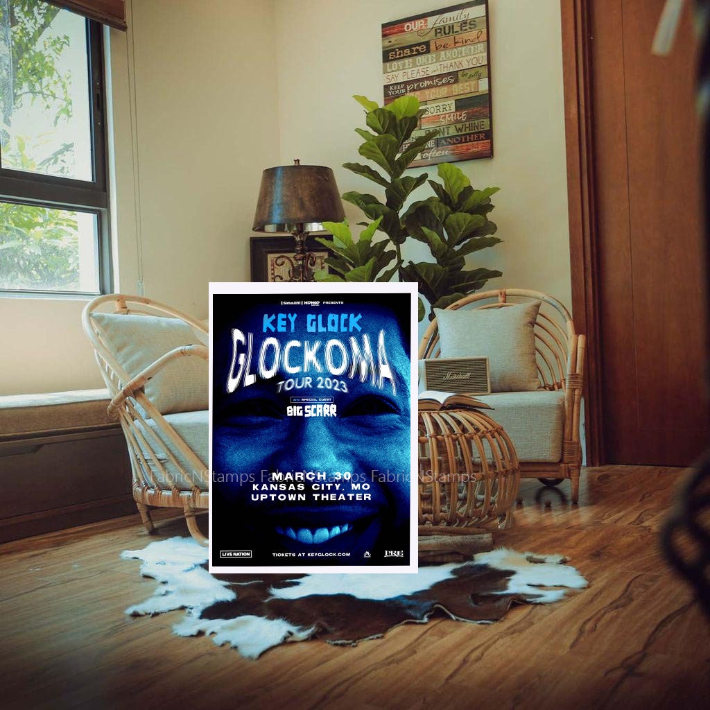 Key Glock - Glockoma Tour 2023 Poster