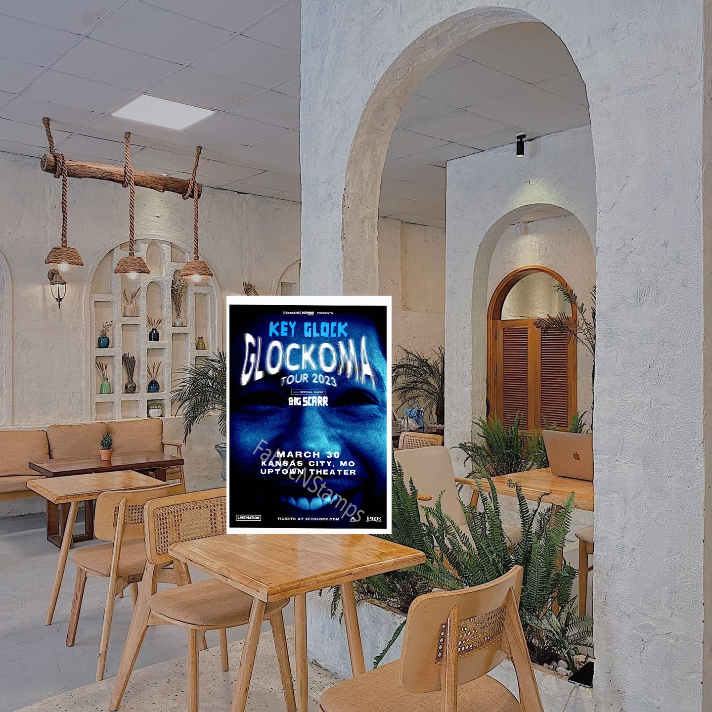Key Glock - Glockoma Tour 2023 Poster