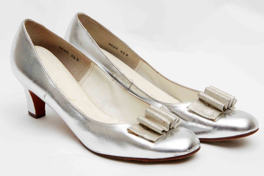 1960s Silver Go-go Shoes Jones Swann - Etsy UK