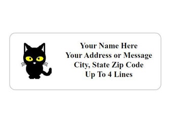 Cat Address Labels | Etsy