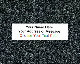 300 Personalized Self Adhesive Quality Printed Return Address | Etsy