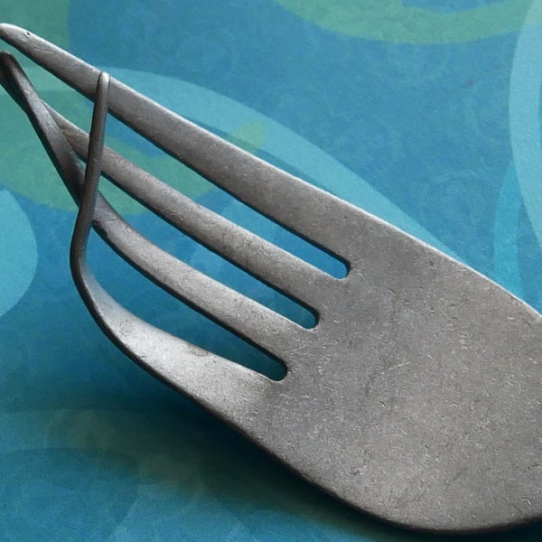 Bent Fork - Etsy