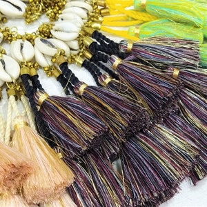 Cowrie Shell Tassels, Purse & Handbag Decoration, Cowrie Shell Swag ...