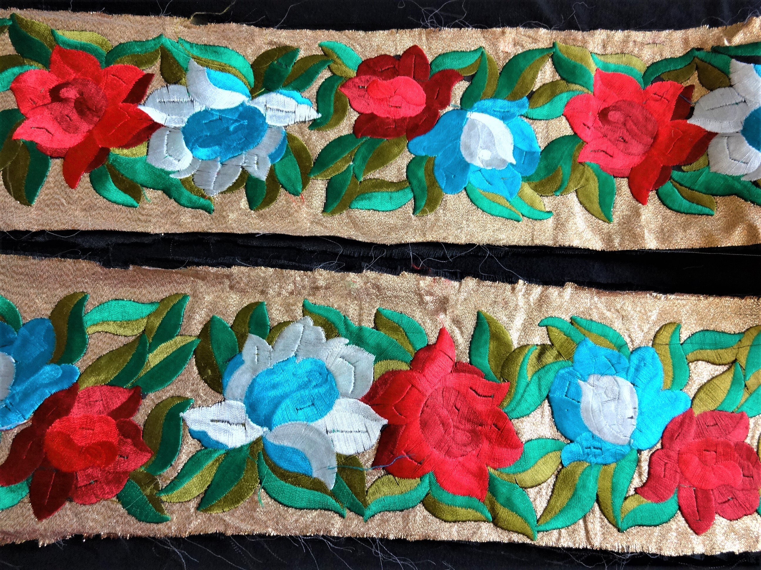 Indian Embroidered LaceDecorative TrimCrafting sewing | Etsy