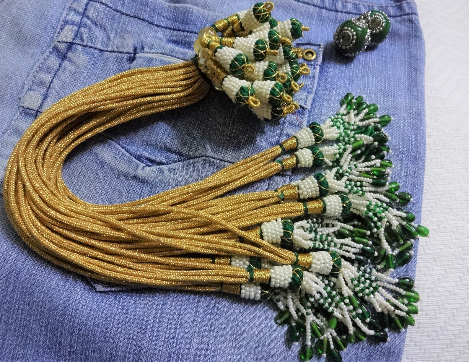 Adjustable Handmade Necklace Thread Indian Necklace Jewelry | Etsy