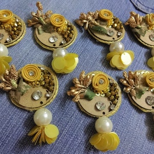 Buttons, Decorative Buttons, Handmade Stick on Buttons, Flat Back ...