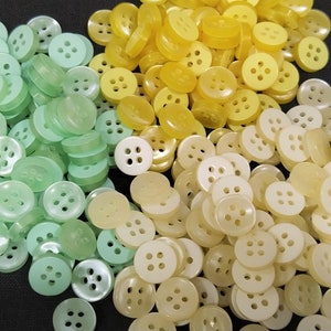 Indian Buttons for Crochet and Knitted Products, Acrylic Sewing Buttons ...