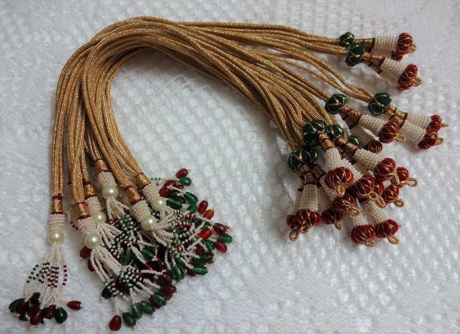 Adjustable Handmade Necklace Thread Indian Necklace Jewelry | Etsy