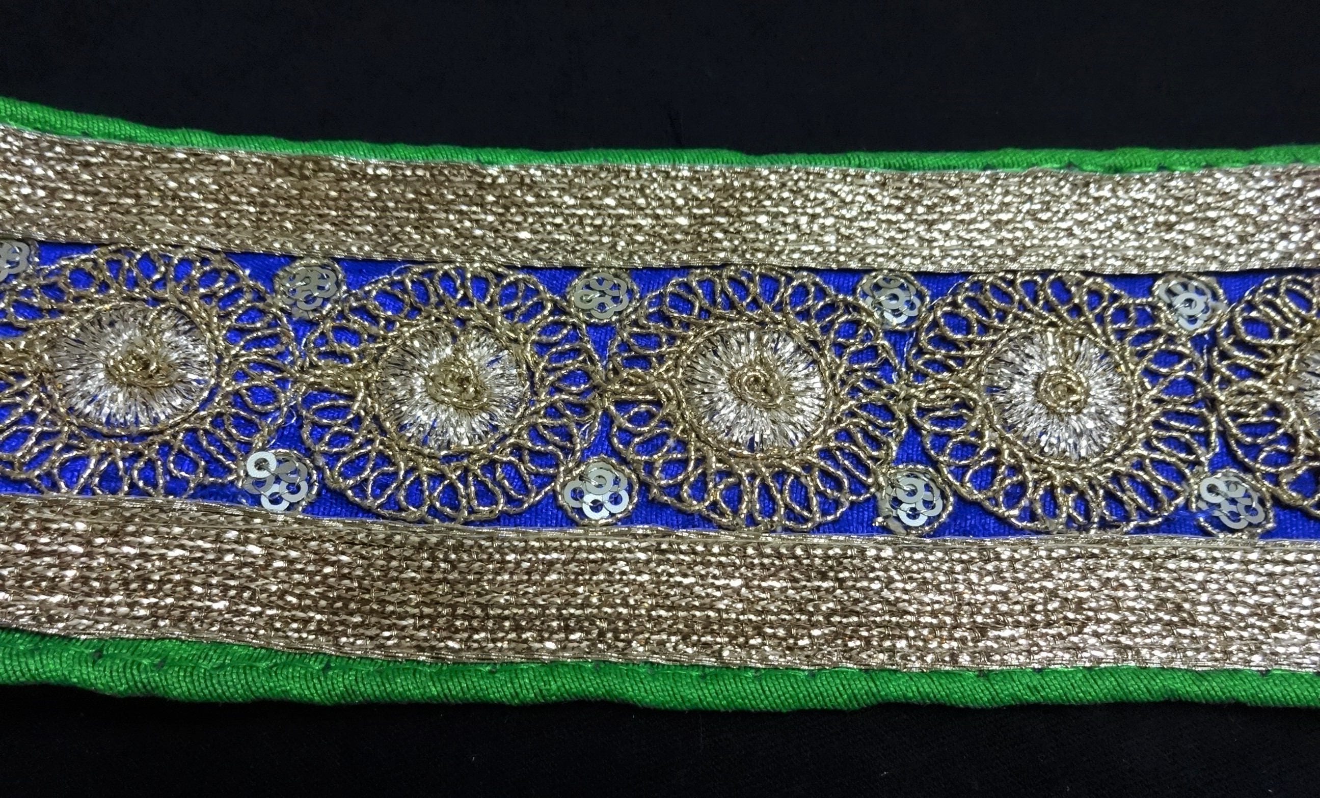 Indian Lace Ethnic Trim Sari Border Fabric Lace Indian | Etsy