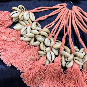 Cowrie Shell Ethnic Tassels, Indian Tassels, Cowrie Shell Swag, Cotton ...