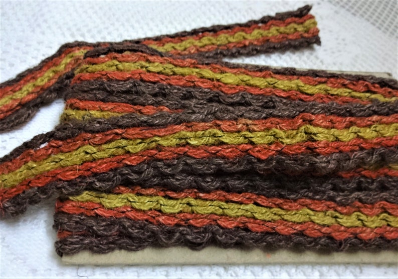 Natural Handspun Jute Trim Jute Lace Indian Jute Ribbon | Etsy