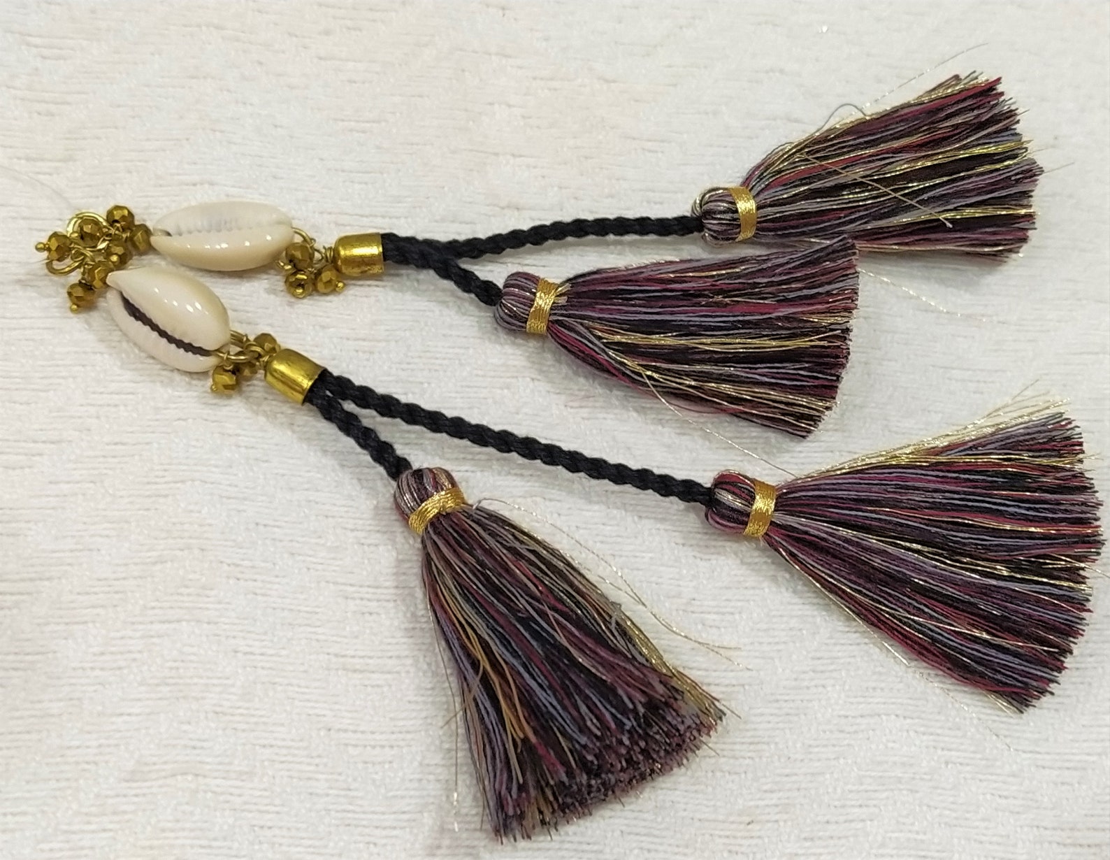 Cowrie Shell Tassels Purse & Handbag Decoration Cowrie Shell - Etsy