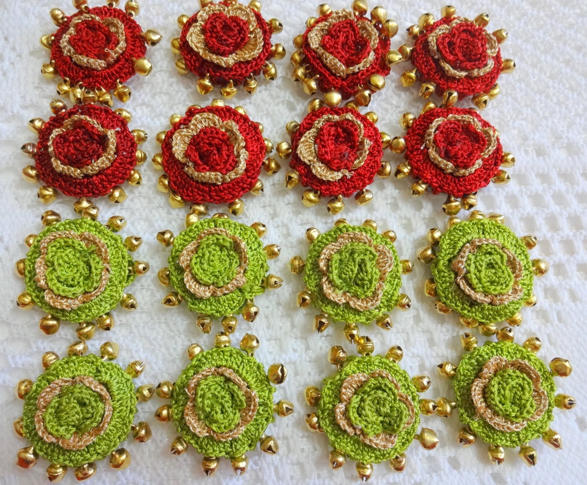 Buttons, Crochet Buttons, Decorative Buttons, Handmade Sew on Buttons ...