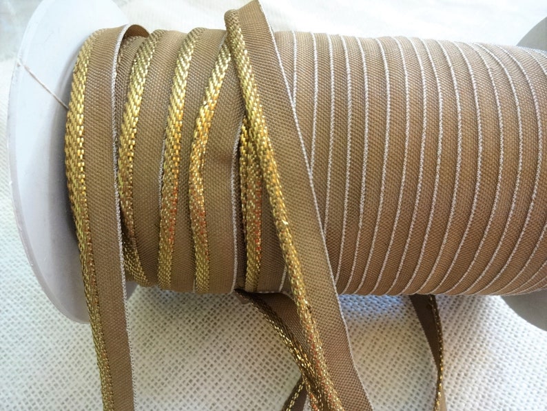 India Lace Sewing Piping Cord Metallic Antique Gold Gota | Etsy