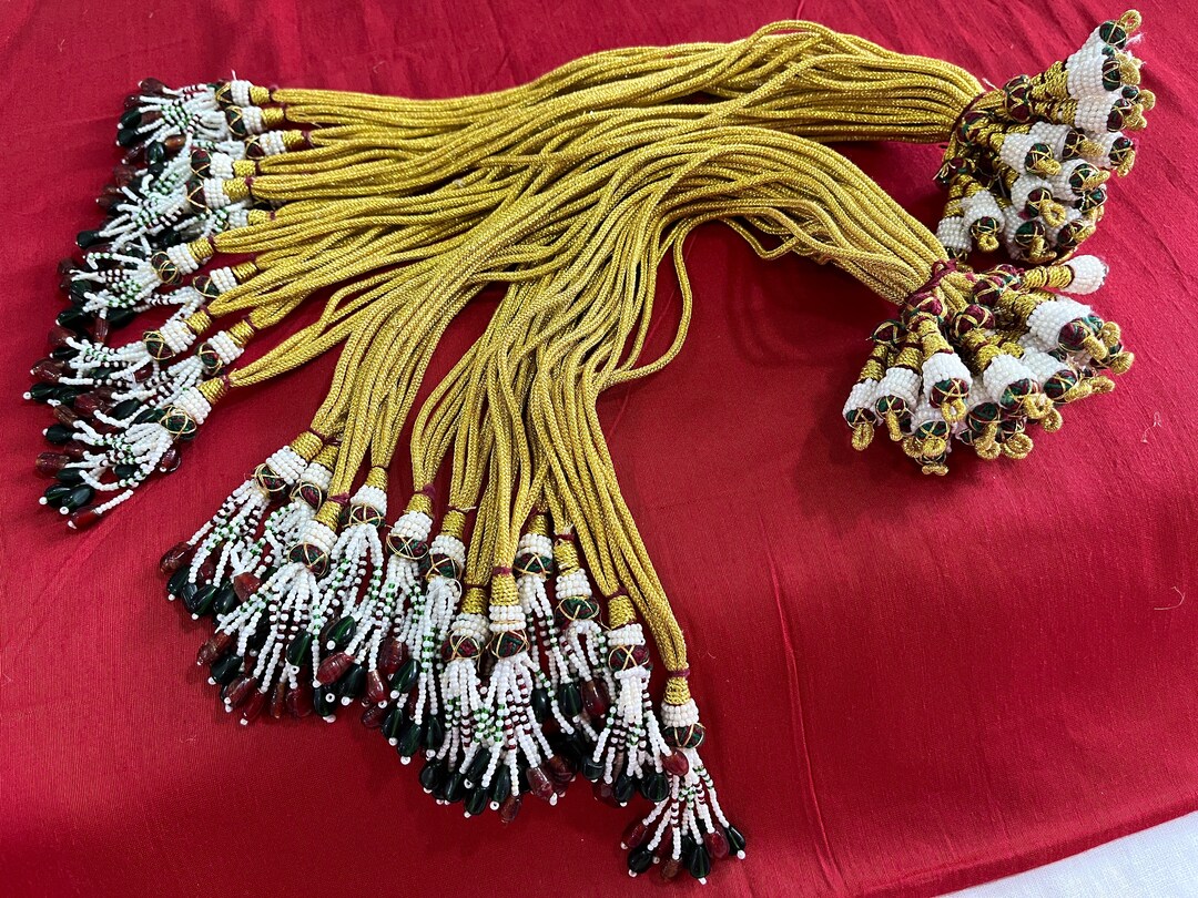 Adjustable Handmade Necklace Thread, Indian Necklace Jewelry Cord With ...