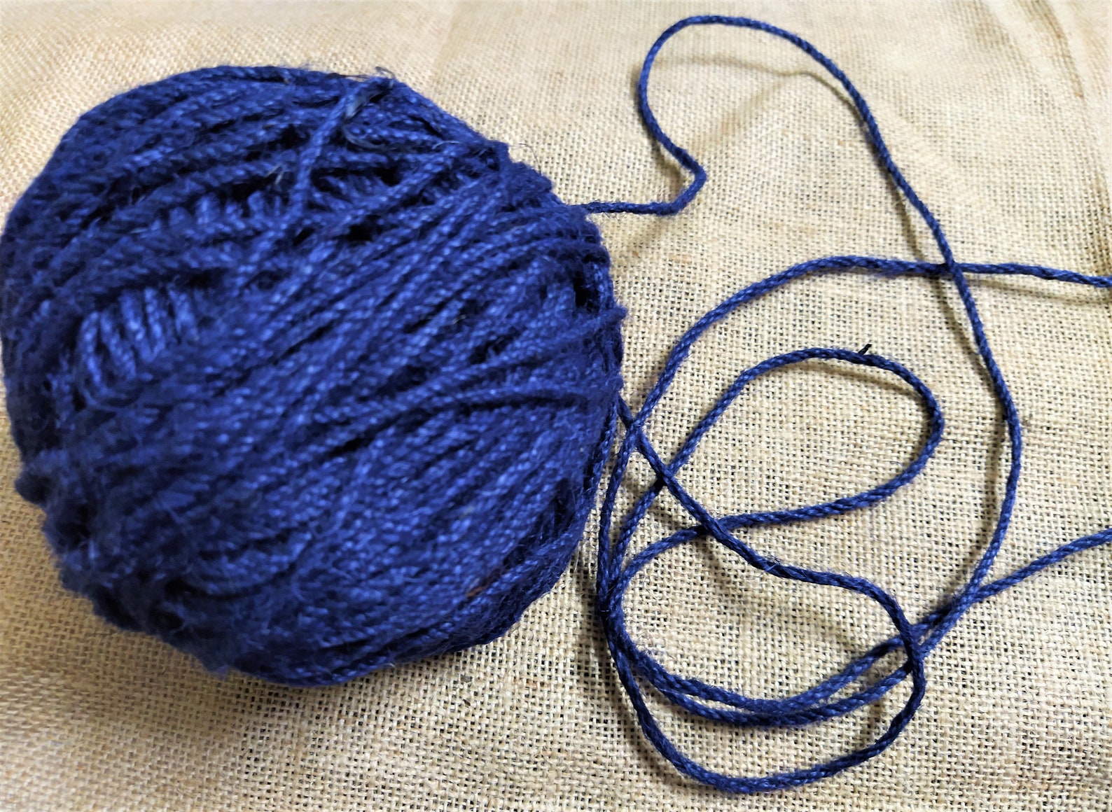 350 Grms Natural Indian Jute Yarn / Twine / Thread -for Crochet ...