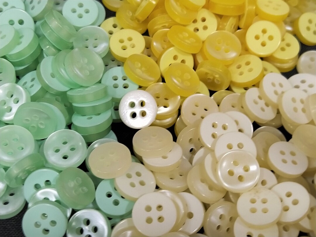 Indian Buttons for Crochet and Knitted Products, Acrylic Sewing Buttons ...