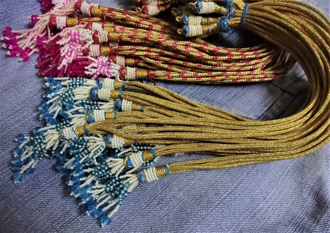 Adjustable Handmade Necklace Thread Indian Necklace Jewelry | Etsy