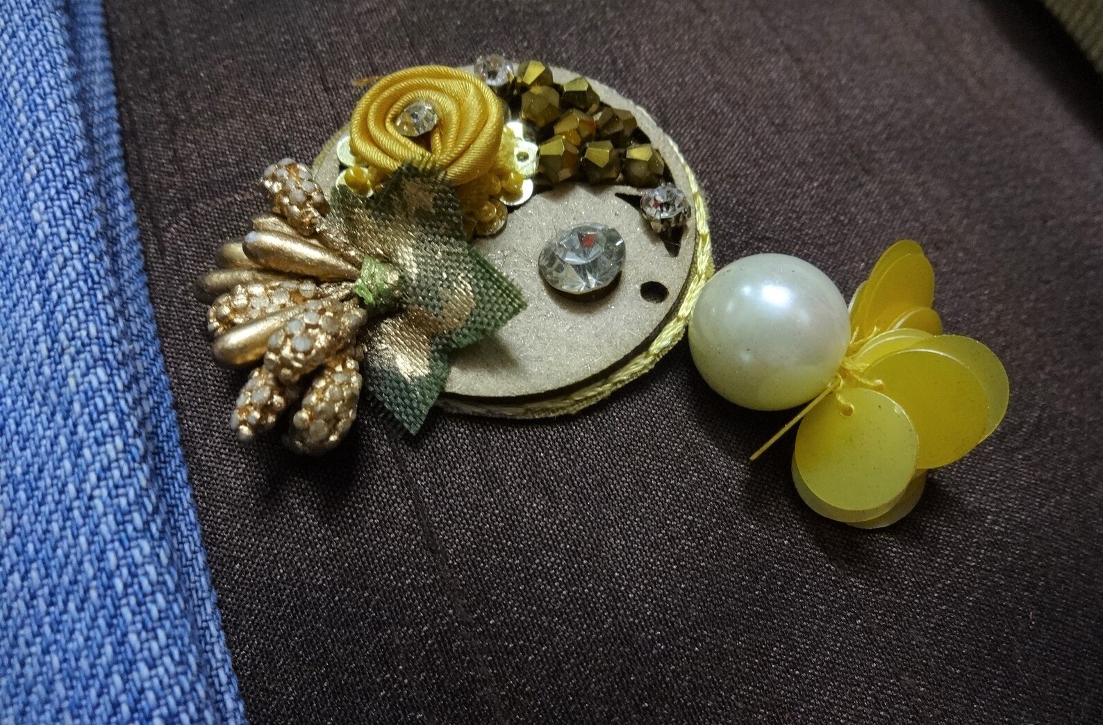 Buttons Decorative Buttons Handmade Stick on Buttons Flat - Etsy