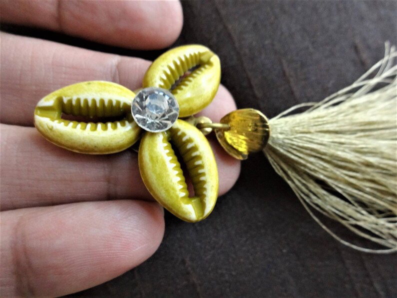 Cowrie Flowers Cowry Shell Motifs Cowry Shell Rosettes - Etsy
