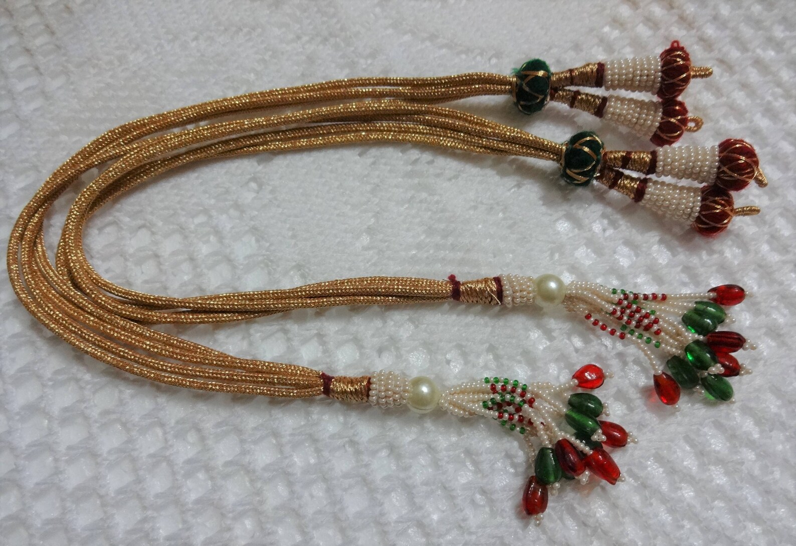 Adjustable Handmade Necklace Thread Indian Necklace Jewelry | Etsy