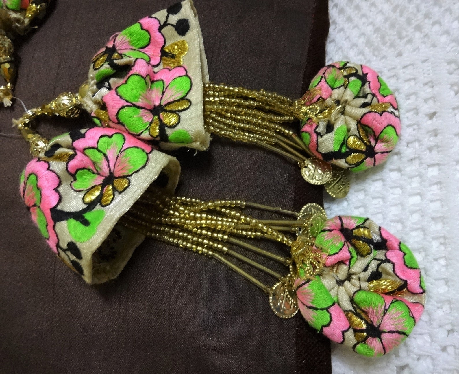 Indian Ethnic Long Tassels Handbag Decoration Coin Tassels - Etsy India