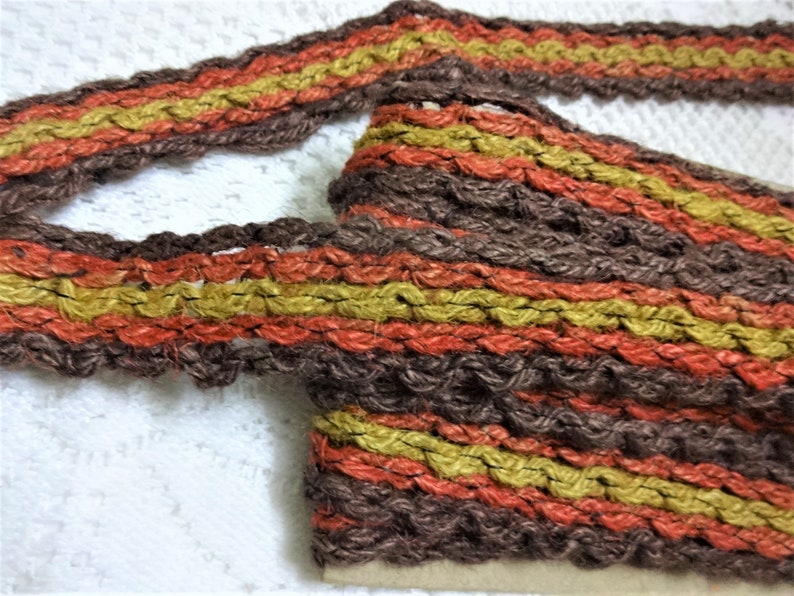 Natural Handspun Jute Trim Jute Lace Indian Jute Ribbon | Etsy