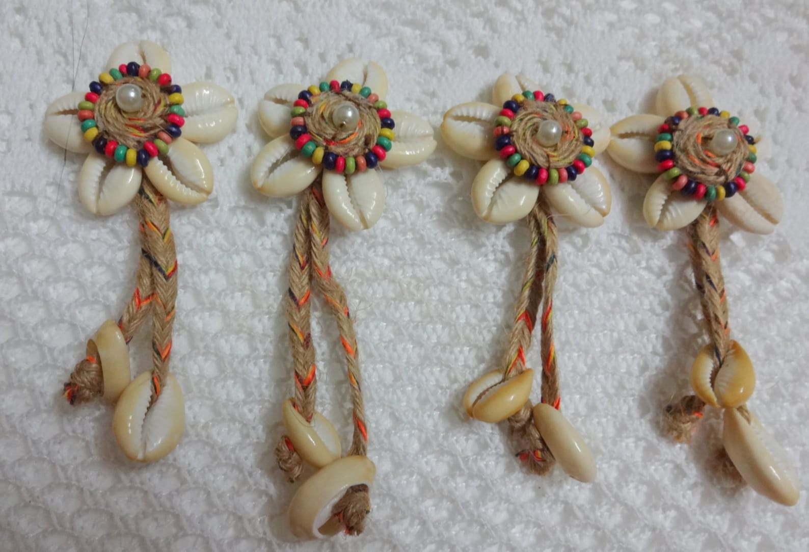 Indian Cowrie Flowers Cowry Shell Motifs Cowry Shell - Etsy