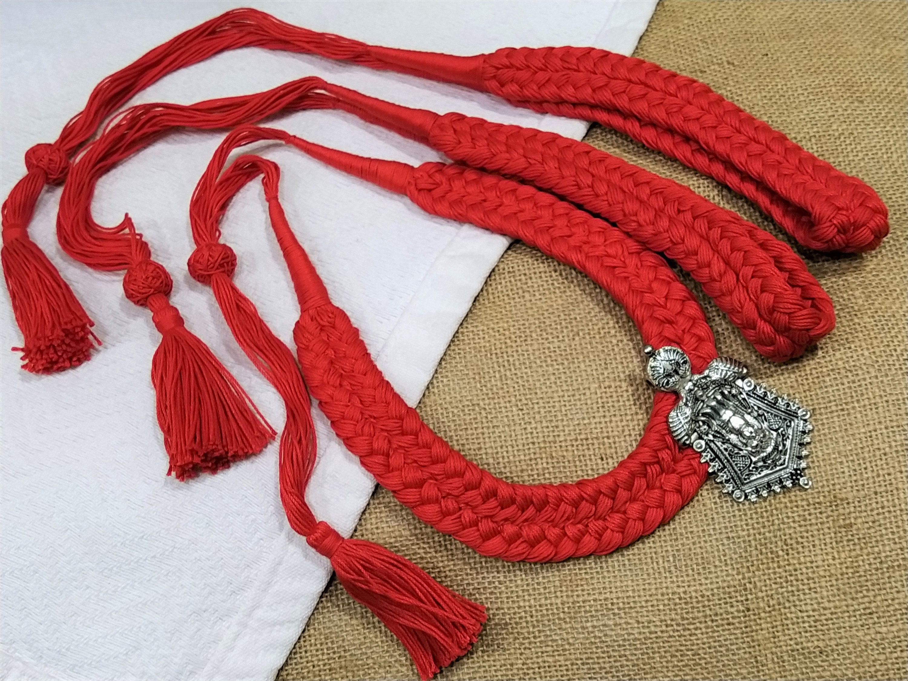 Adjustable Handmade Necklace Thread Indian Necklace Jewelry | Etsy