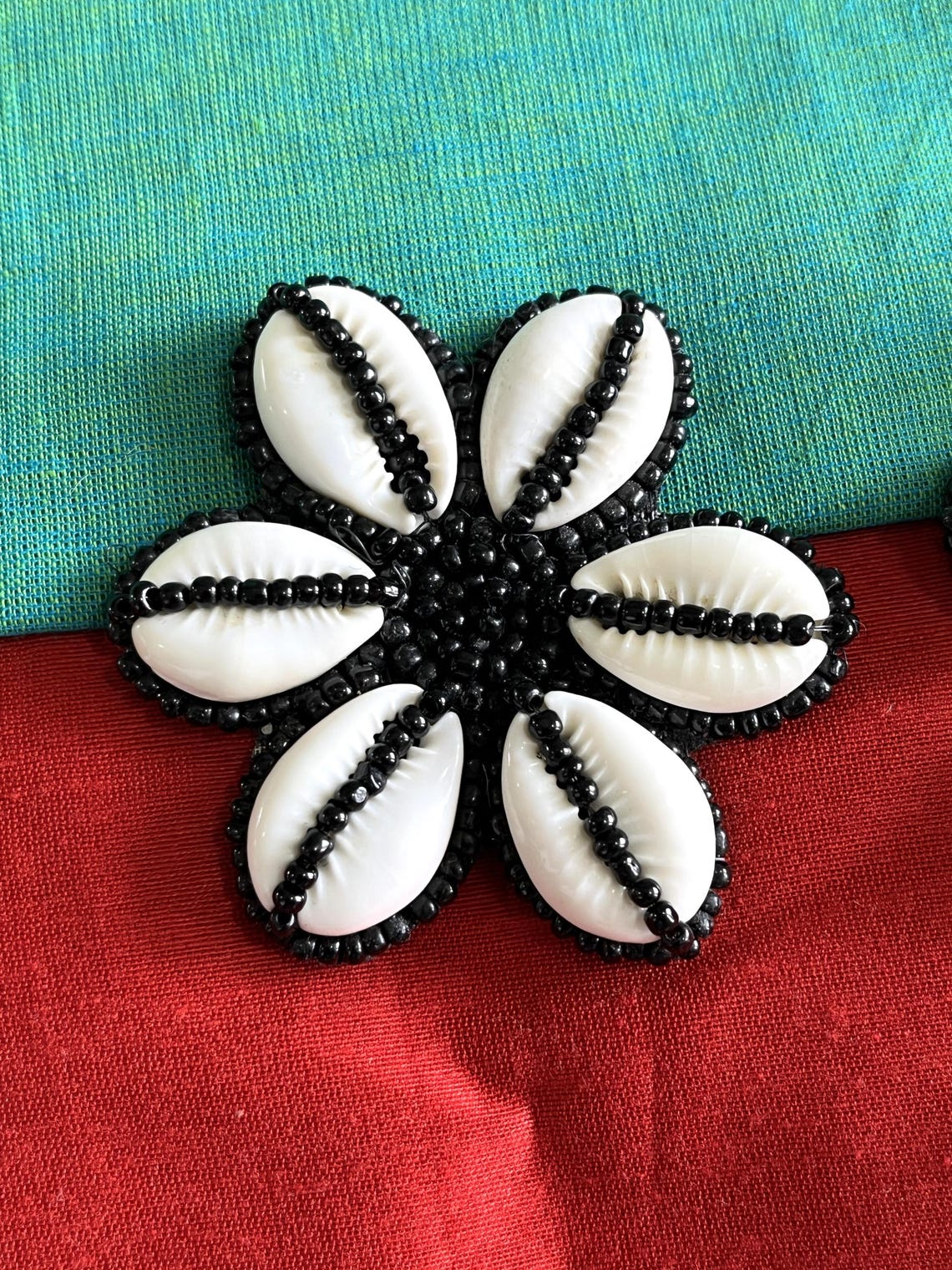 Cowry Shell Motifs, Cowry Shell Rosettes, Indian Cowrie Appliques ...
