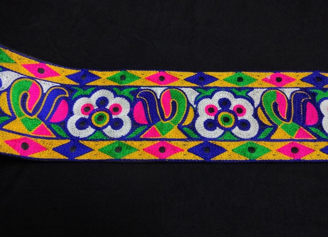 Indian Lace Decorative Trim Craft Ribbon Sari Border | Etsy