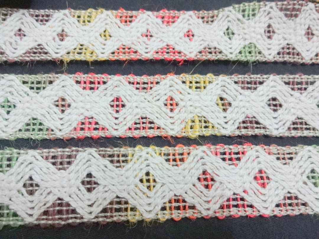 Indian Natural Jute Trim, Jute Lace, Indian Jute, Burlap Ribbon ...