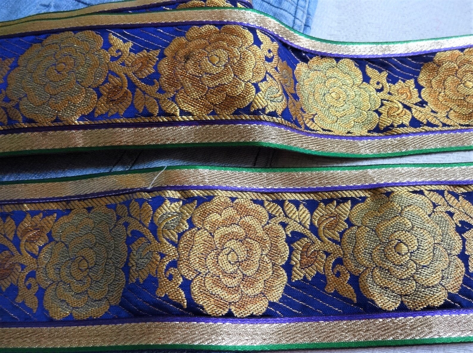 Indian Silk Lace Indian Trim Fabric Lace Decorative - Etsy