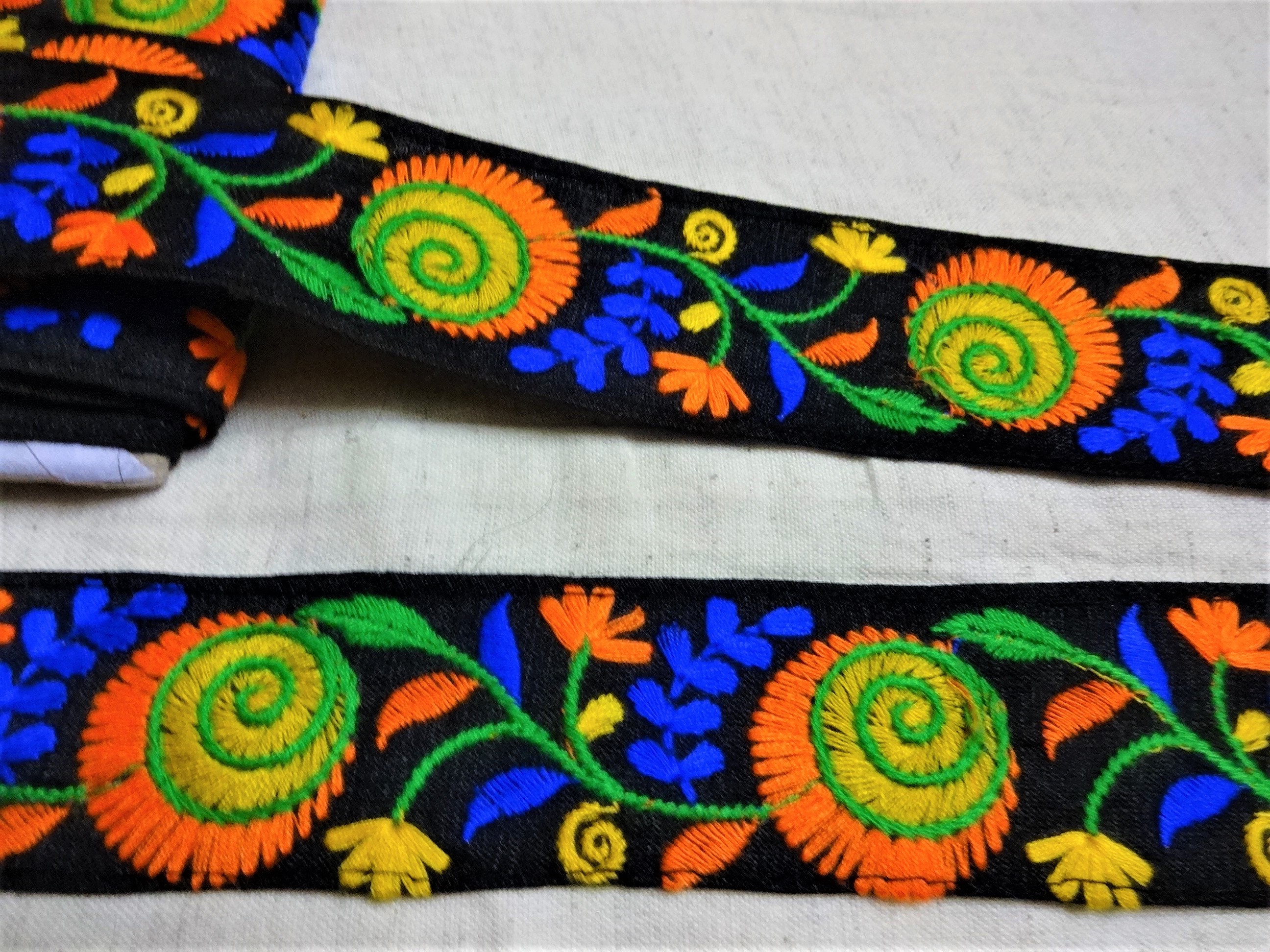 Indian Trim, Decorative Lace, Crafting Sewing Ribbon, Sari Border ...