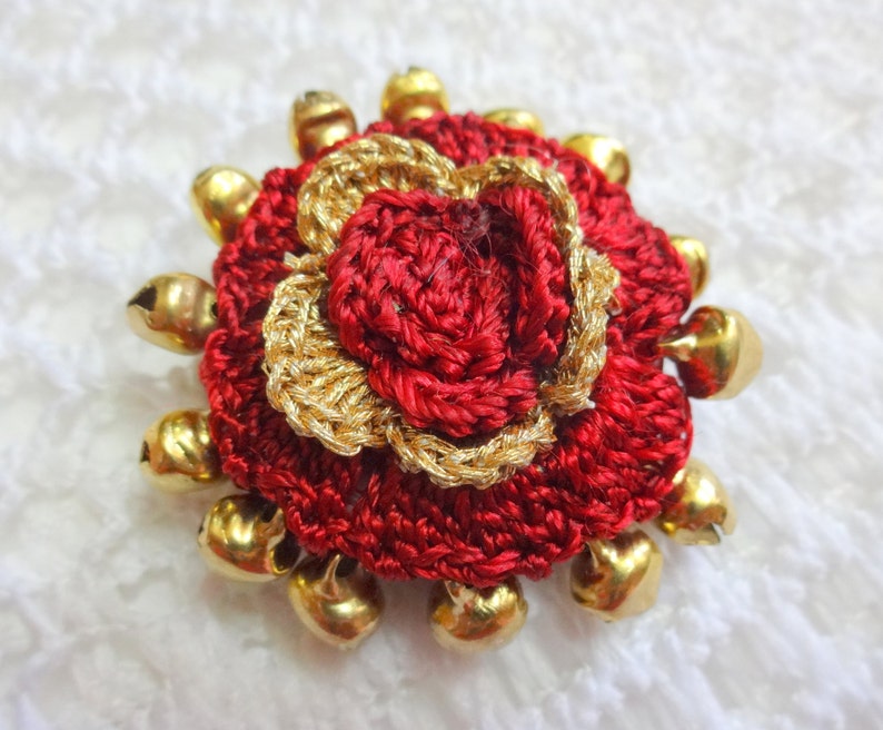 Buttons, Crochet Buttons, Indian Decorative Buttons, Handmade Sew on ...