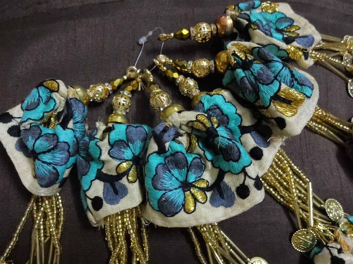 Indian Ethnic Long Tassels Handbag Decoration Coin Tassels | Etsy