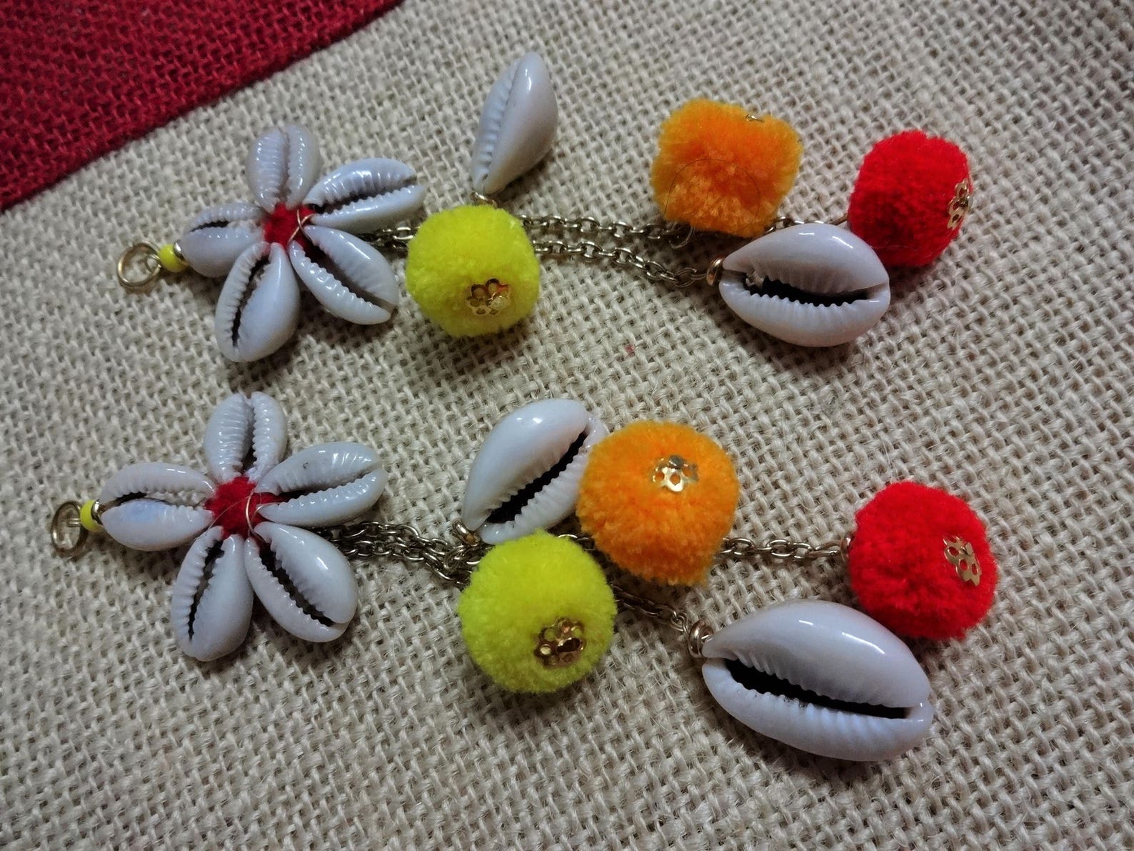 Cowry Shell Motifs Cowry Shell Rosettes Cowrie Tassels | Etsy