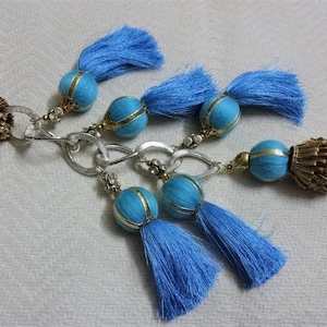 Long Tassel Ball Tassel Silk Tassel Decorative Zari Trim Tassel Sari ...