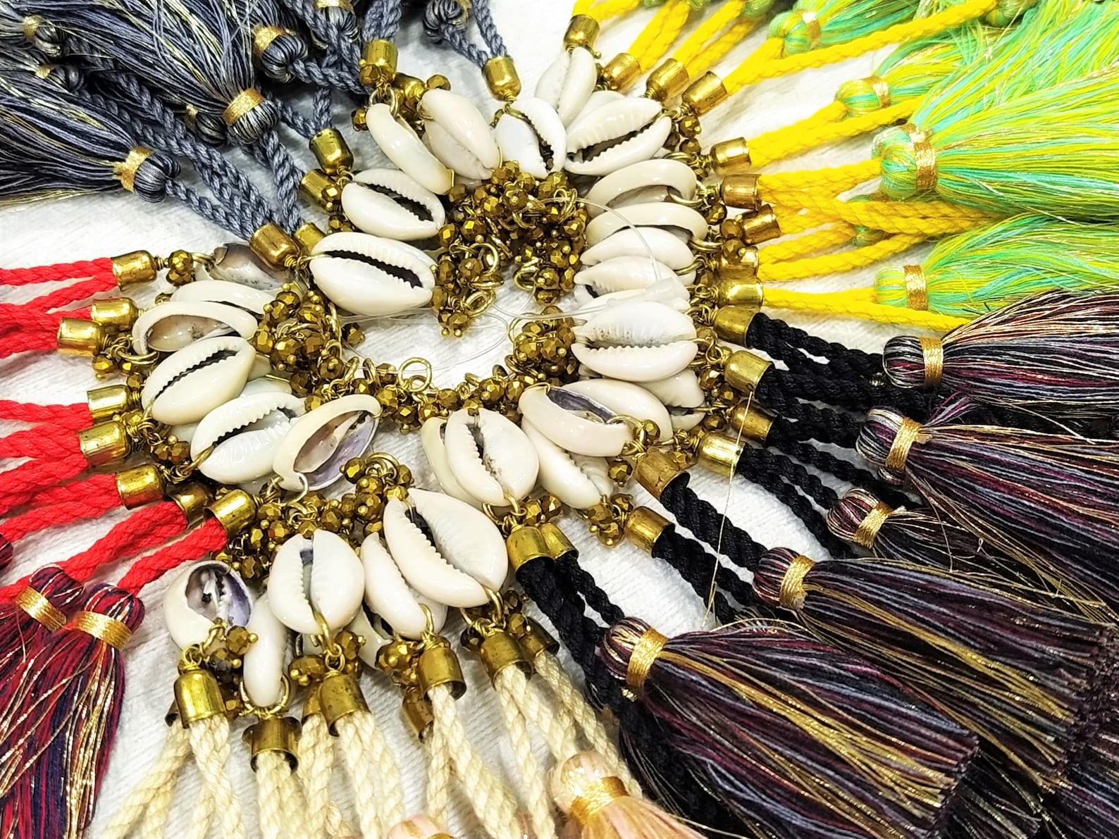 Cowrie Shell Tassels Purse & Handbag Decoration Cowrie Shell - Etsy