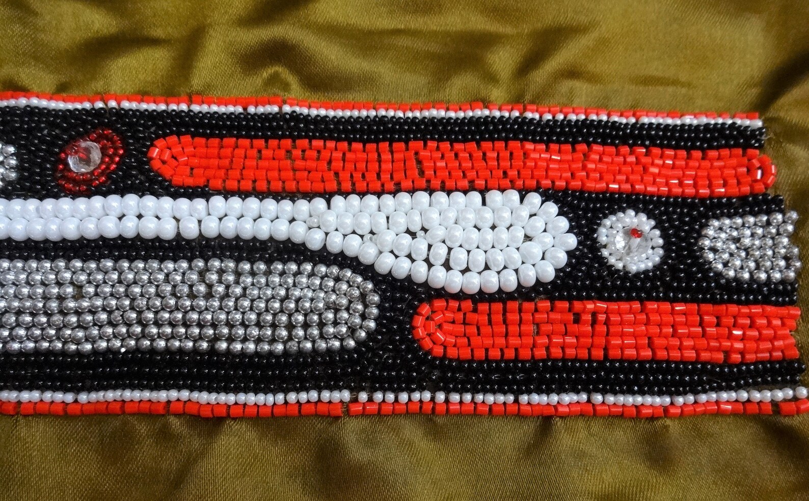 Handcrafted Indian Embroidered Patch Fabric Beaded Applique - Etsy India