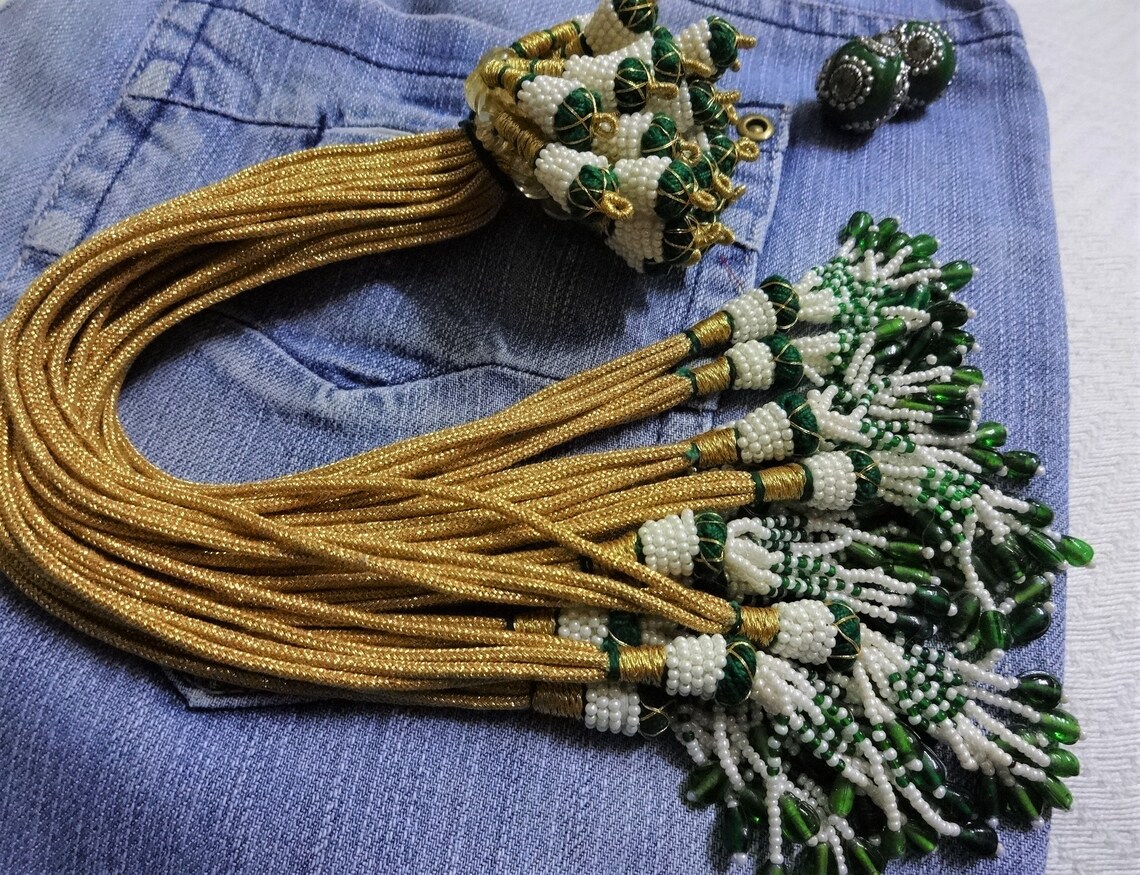 Adjustable Handmade Necklace Thread Indian Necklace Jewelry | Etsy