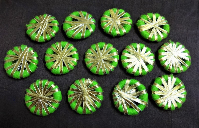 Green Rings, Craft Supplies, Decorative Rings, Indian Craft Rings ...