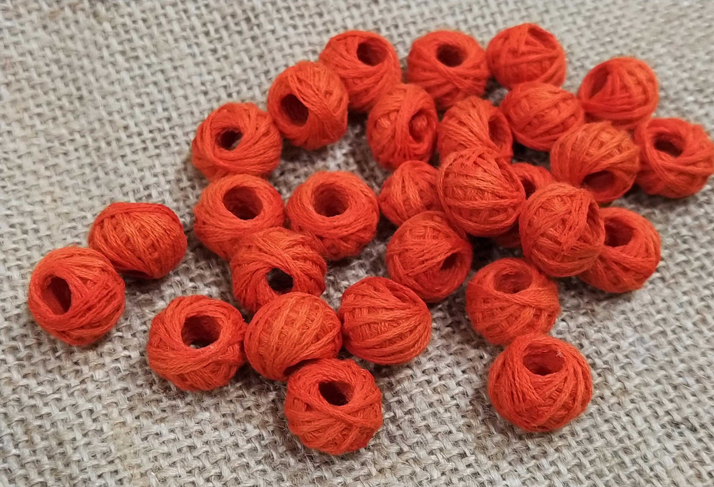 Handmade Thread Balls Cotton Balls Indian Craft Decoration | Etsy