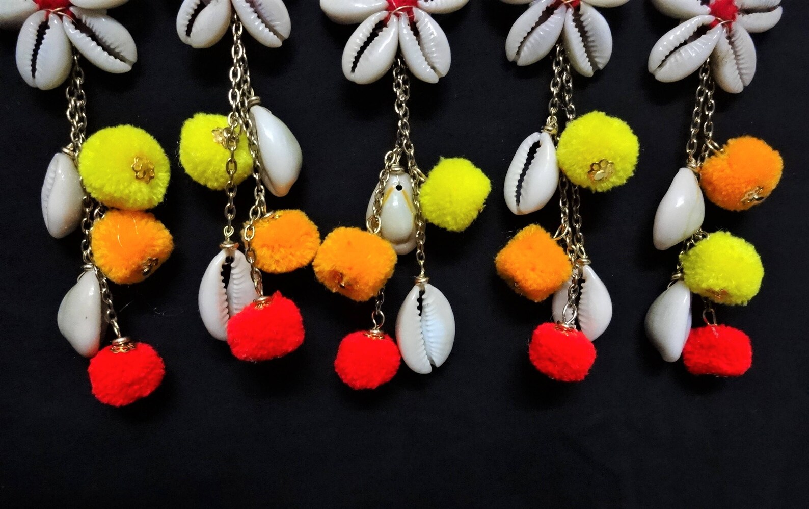 Cowry Shell Motifs Cowry Shell Rosettes Cowrie Tassels | Etsy