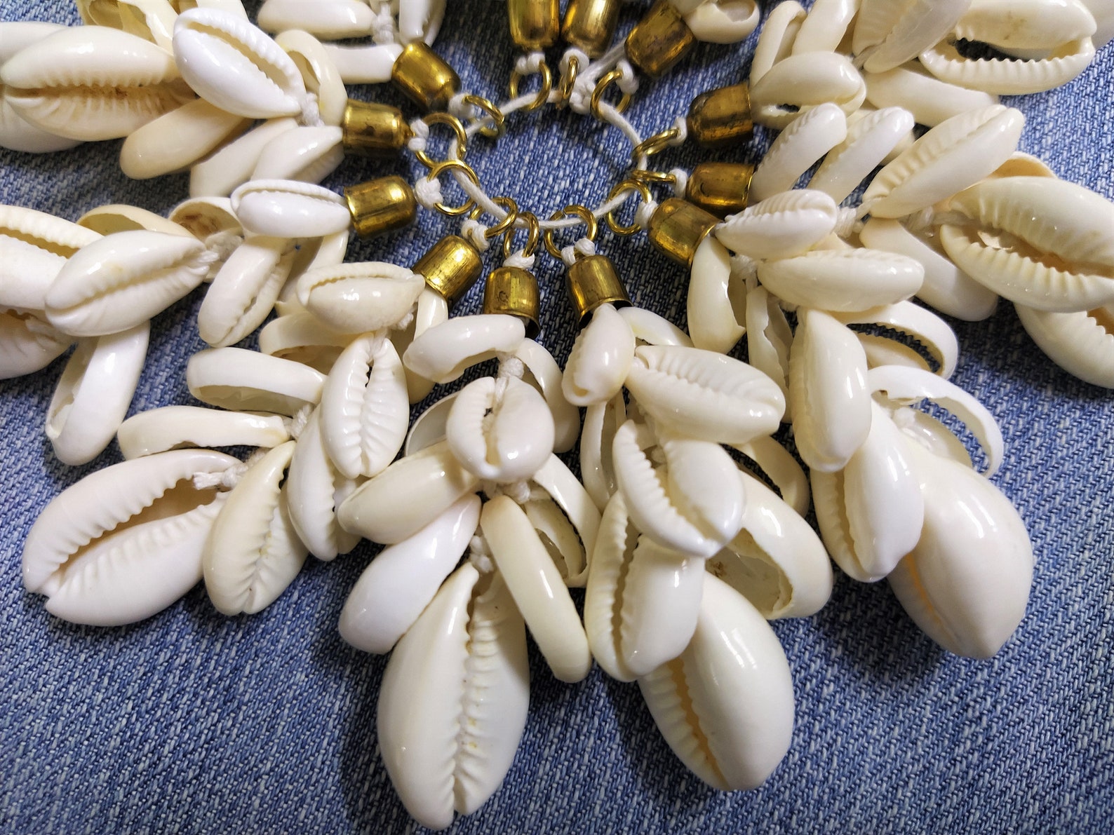 Cowry Shell Motifs Cowry Shell Bunch Tassels Beaded Cowrie - Etsy