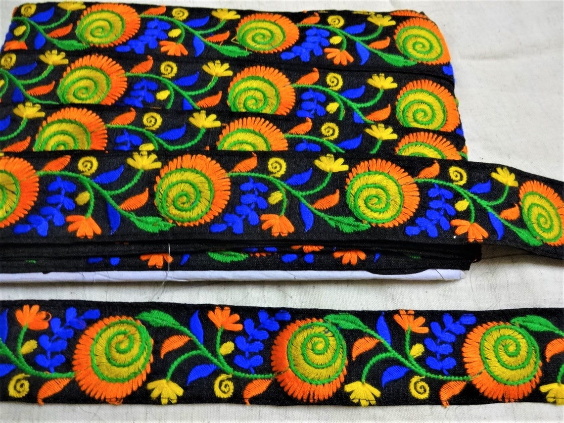 Indian Trim, Decorative Lace, Crafting Sewing Ribbon, Sari Border ...