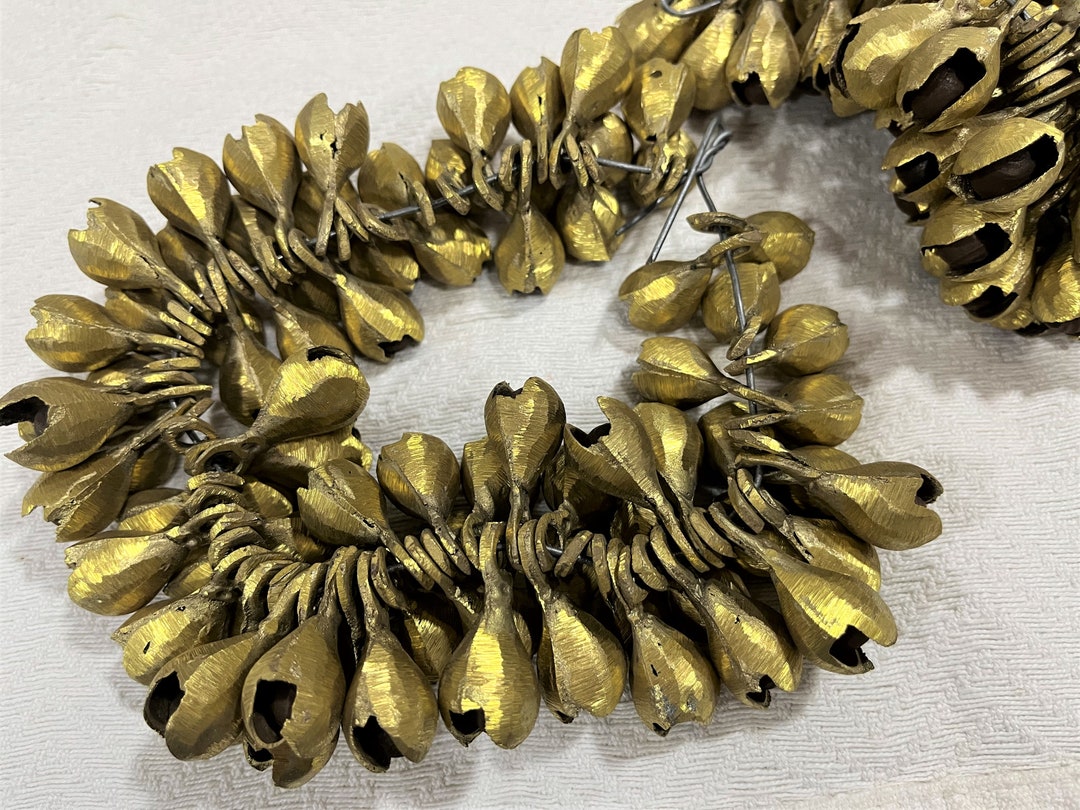 Indian Brass Bell, Teardrop Brass Bell, Plain Gypsy Brass Bell, Ethnic ...