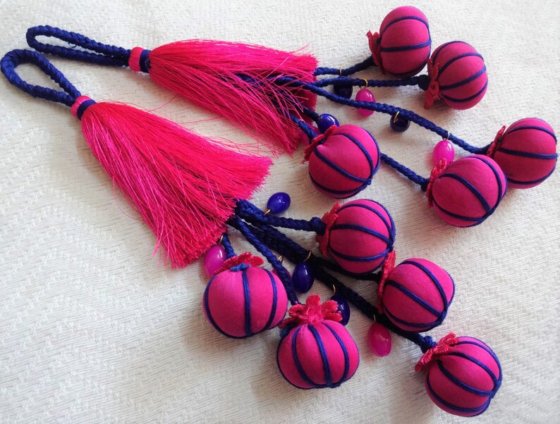 Tassels Silk Tassels Embellishment Long Tassels Decorative | Etsy