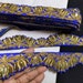 Royal Blue Embroidered Cutwork Trim Crafting Fabric Lace - Etsy