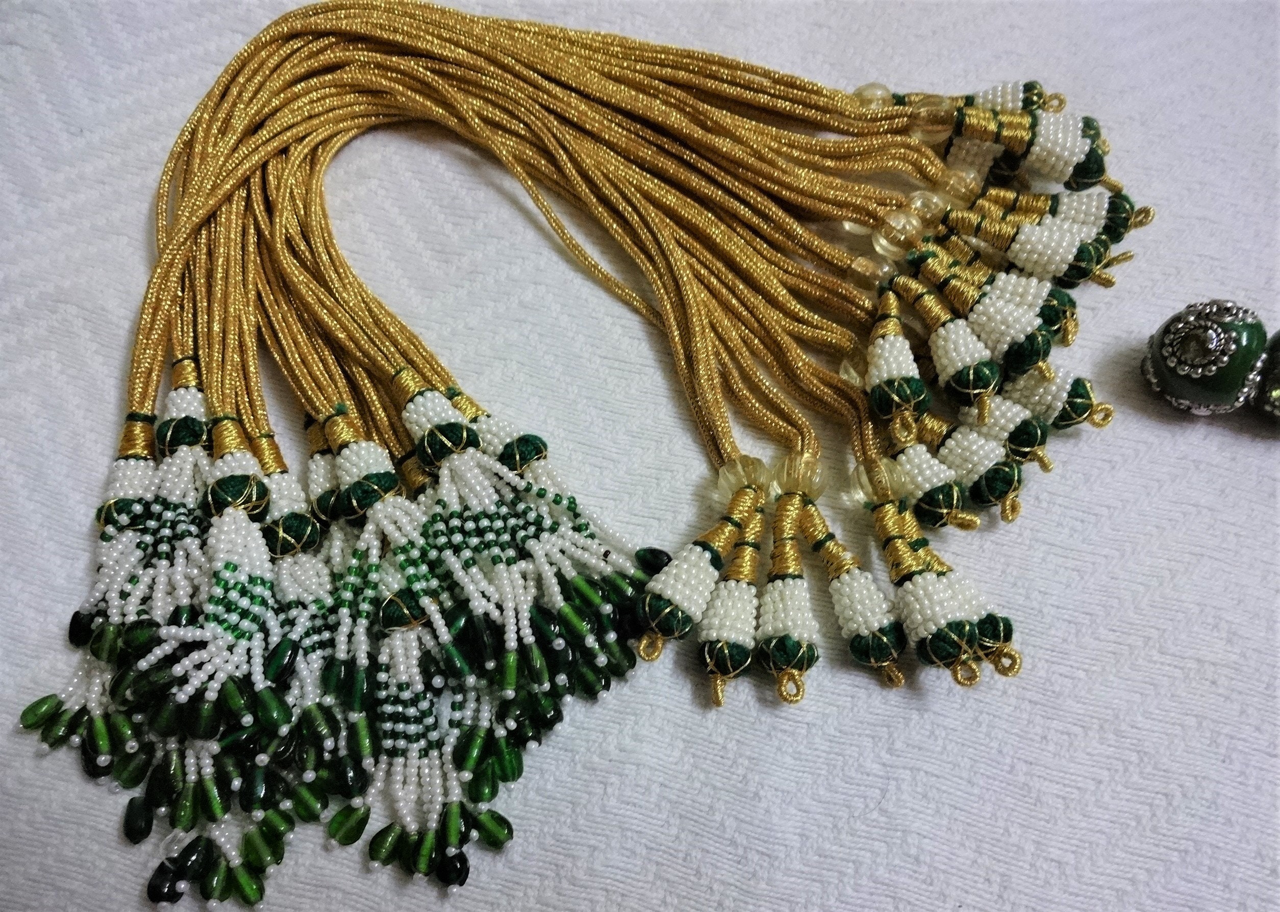 Adjustable Handmade Necklace Thread Indian Necklace Jewelry | Etsy